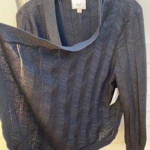 ECI | Sweaters | Eci New York Knit Metallic Open Cardigan Jacket Xl ...